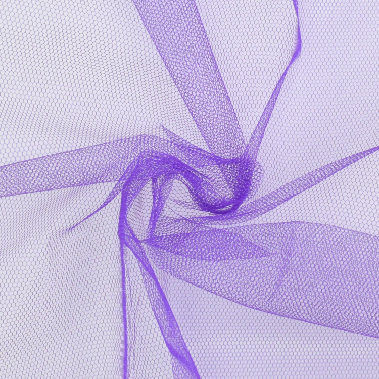 Tulle plain, purple | Fabrics Hemmers