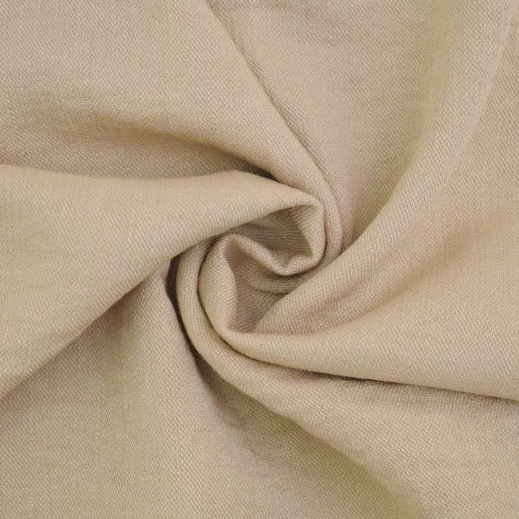Viskose Mix Natural, beige | Stoffe Hemmers