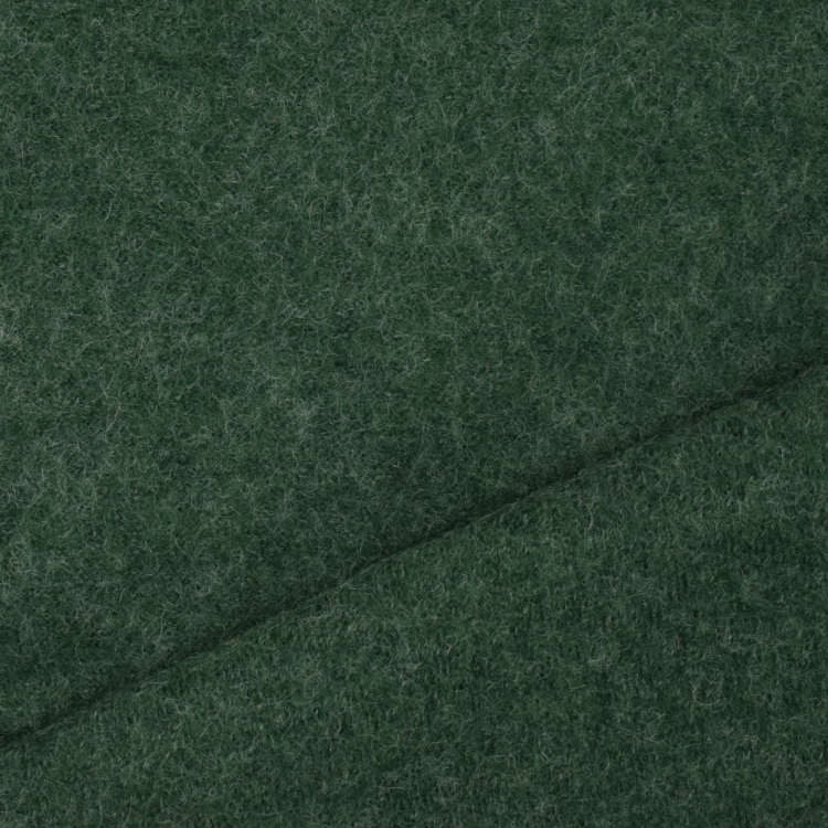 Fulled loden dark green | Fabrics Hemmers