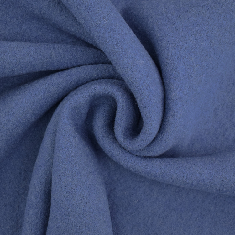 Fulled loden powder blue | Fabrics Hemmers